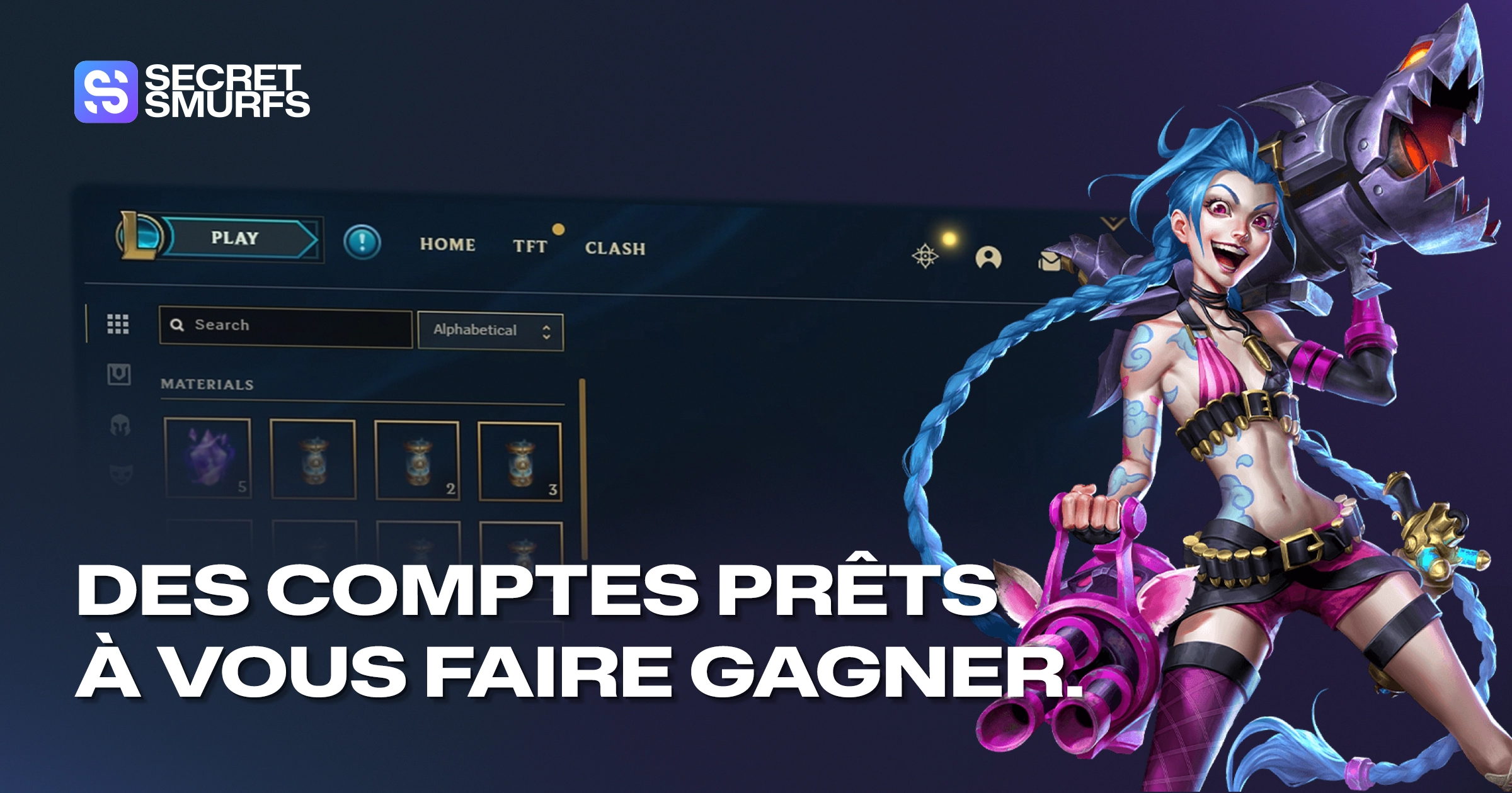 Acheter compte lol lvl 30 - Secret Smurfs